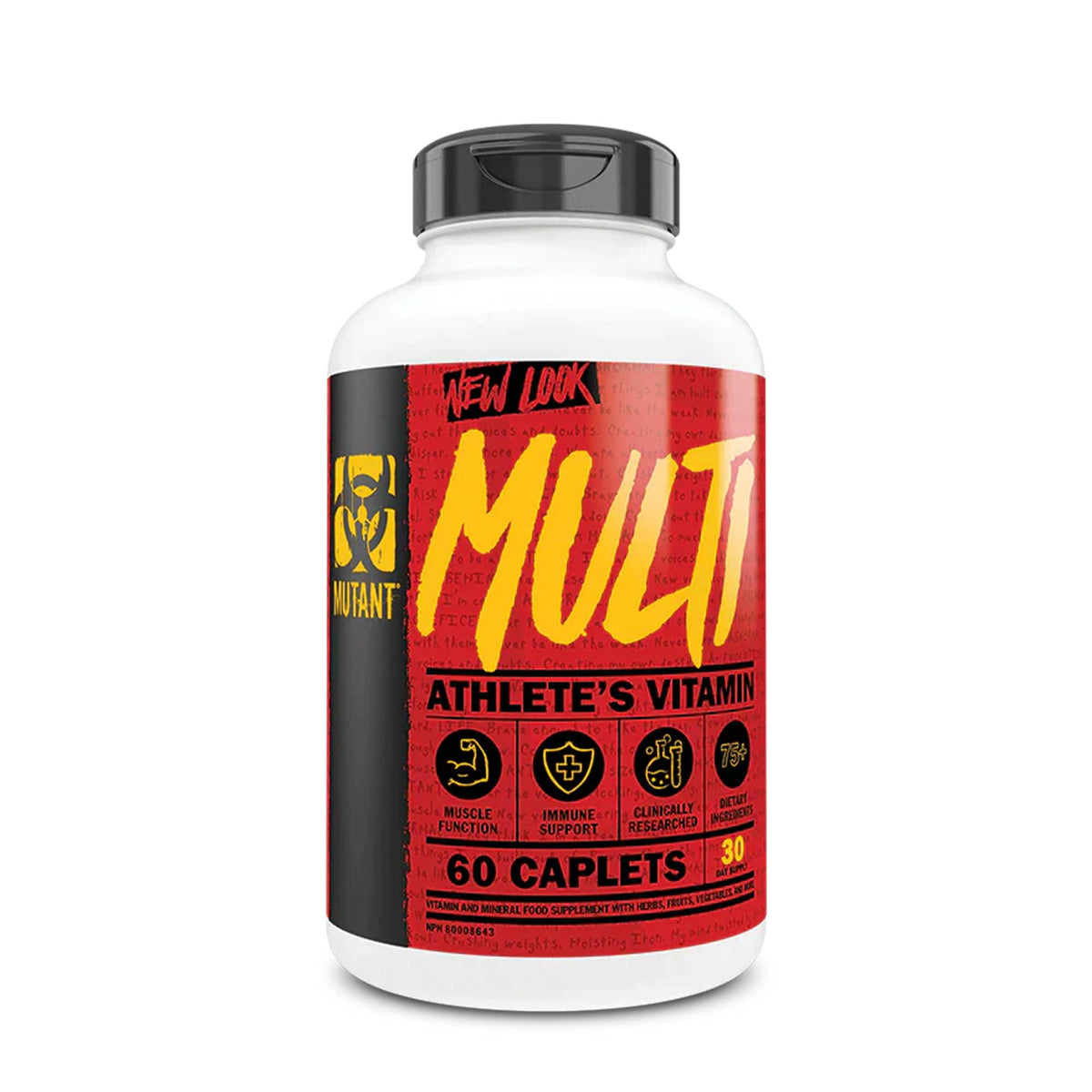 Mutant Multi - Athlete’s Vitamin Multivitamins 60 Caplets – Muscle House
