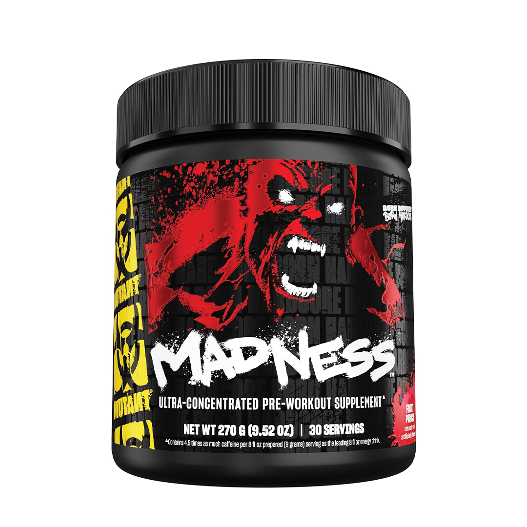 Mutant Madness - Pre-Workout Ultra-Concentrated 30 Servings – Muscle House