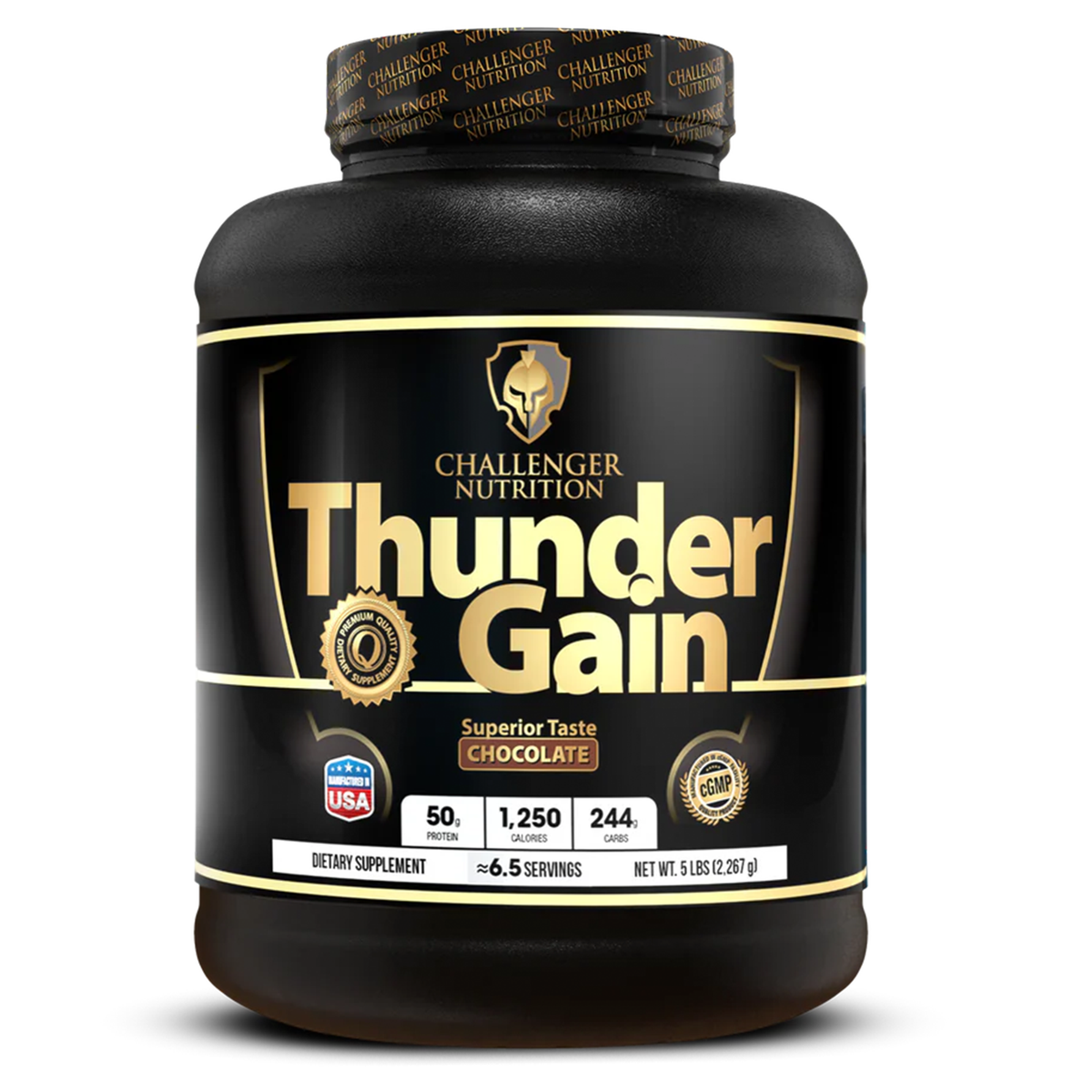 Challenger Nutrition Thunder Gain Protein 5 LBS (2.267 KG) – Muscle House